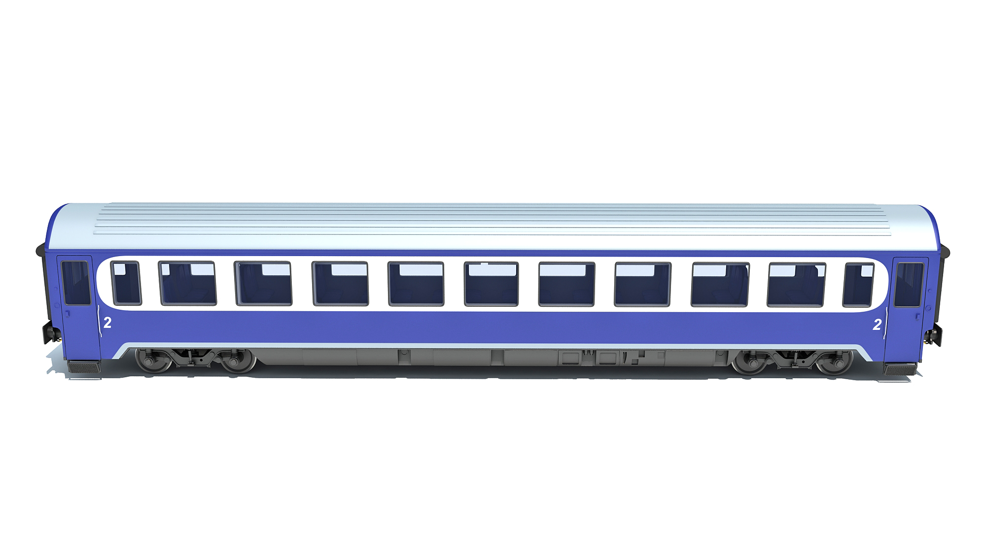 Passenger Car V9 - 3D Model by 3D Horse