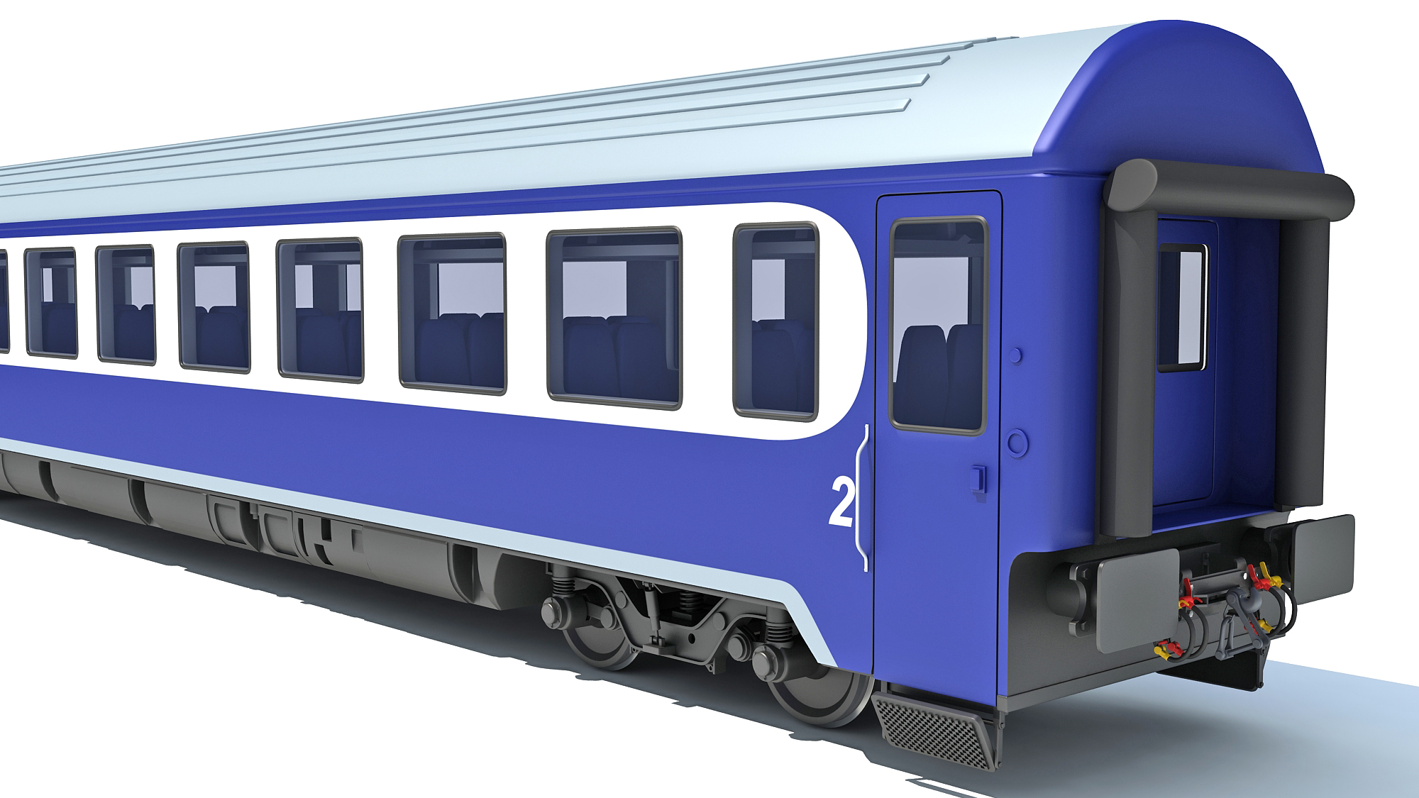 Passenger Car V9 - 3D Model by 3D Horse