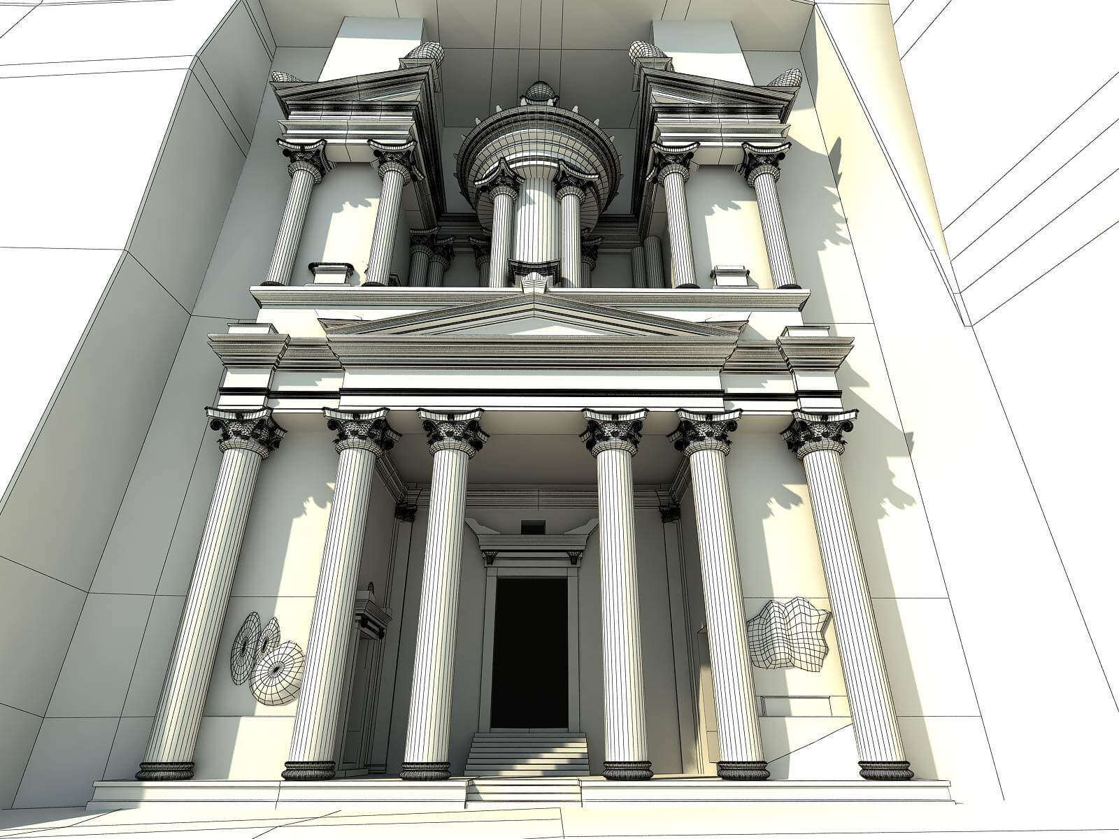 Petra City Landmark - 3D Model by 3D Horse