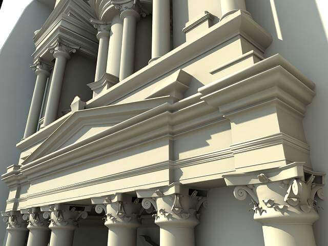 Petra City Landmark - 3D Model by 3D Horse