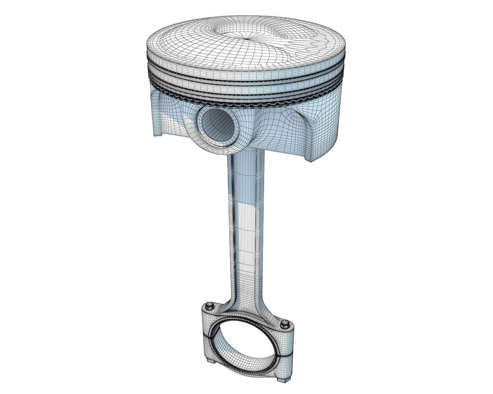 Piston - 3D Model by 3D Horse