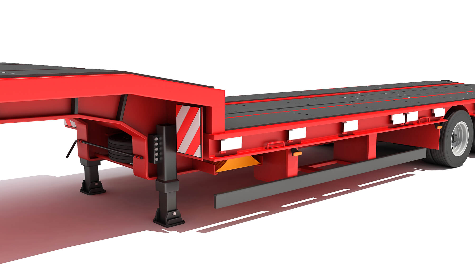 Platform Trailer - 3D Model by 3D Horse