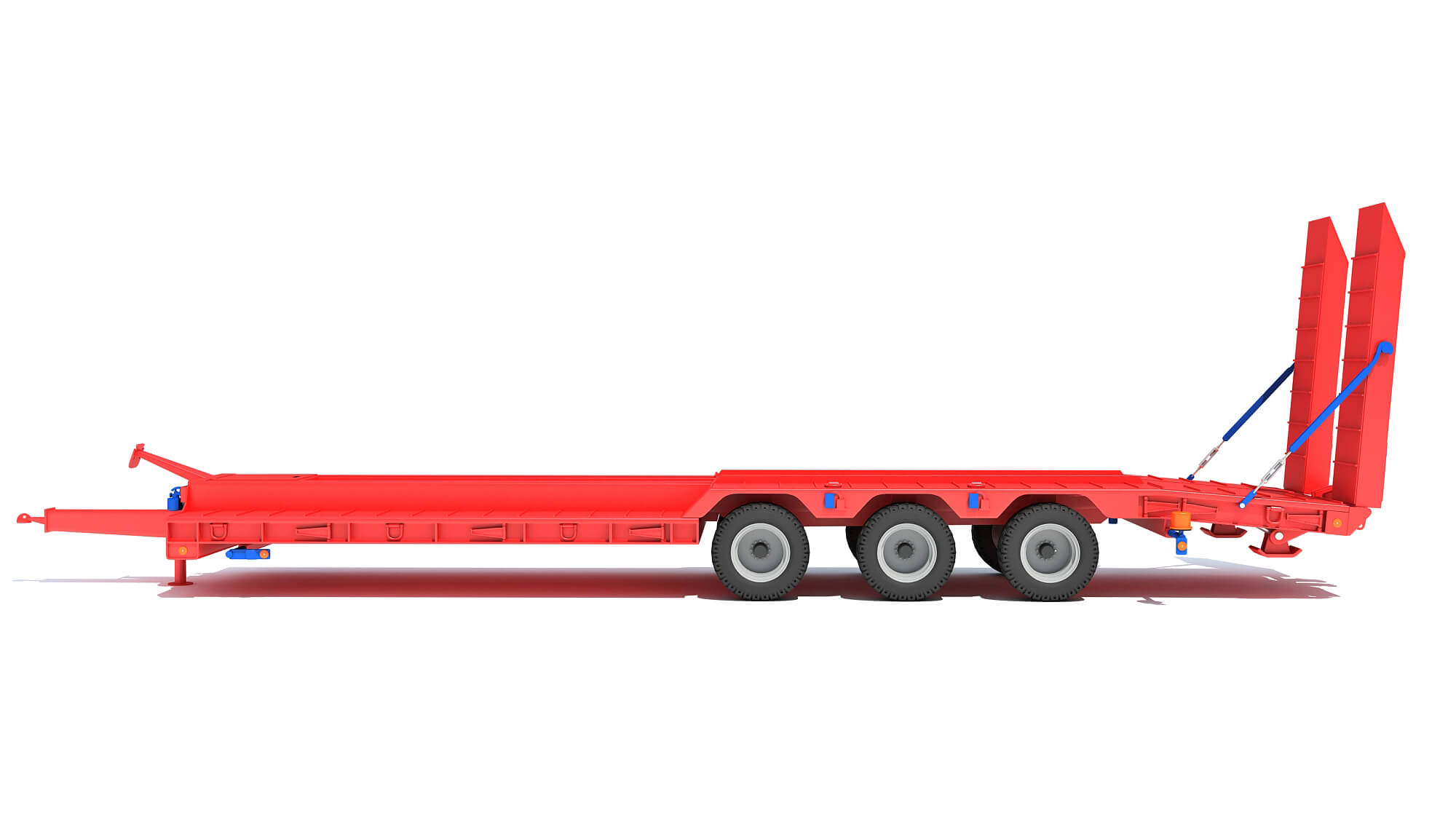 Platform Trailer - 3D Model by 3D Horse