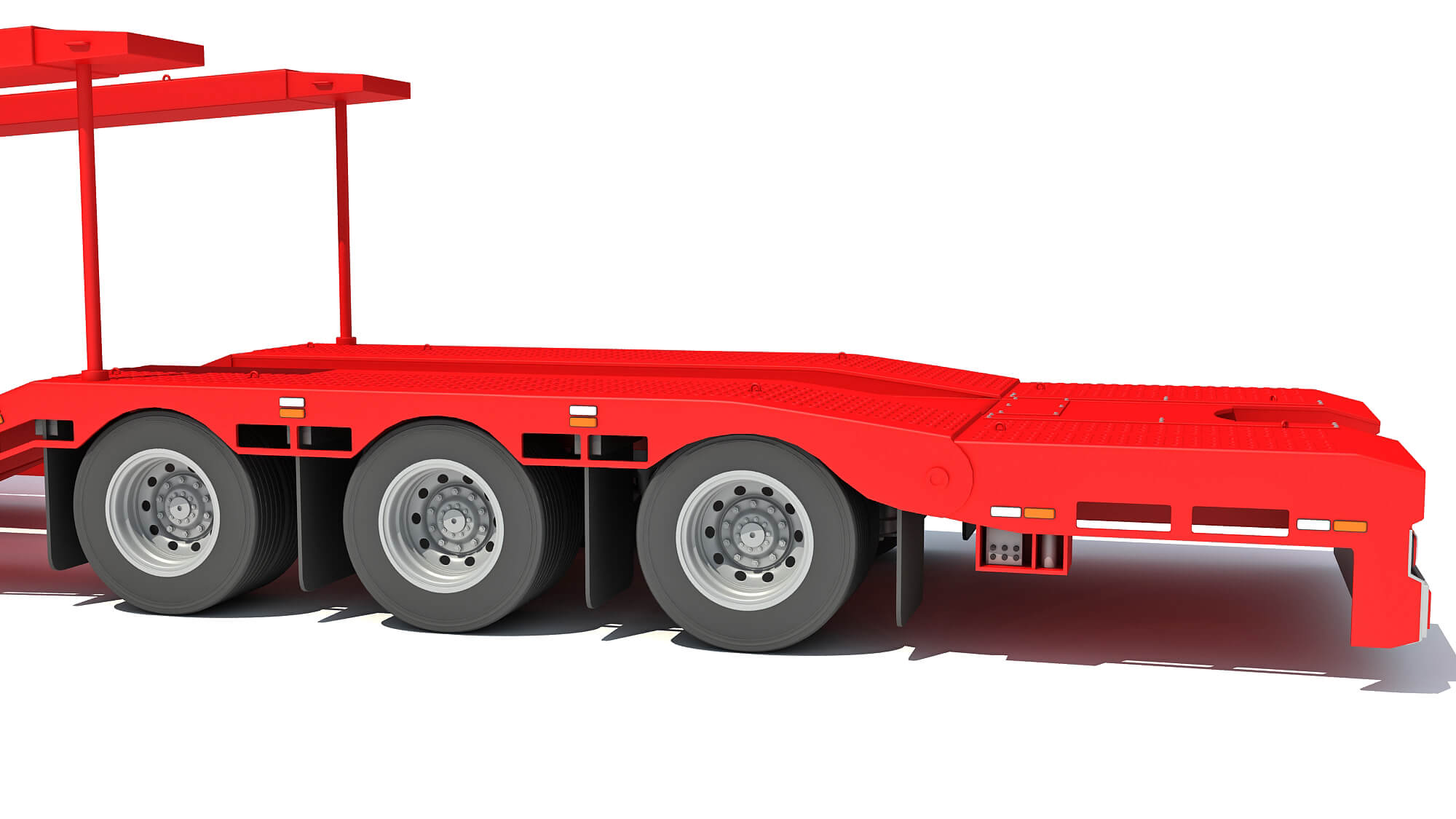 Platform Transporter Trailer - 3D Model by 3D Horse