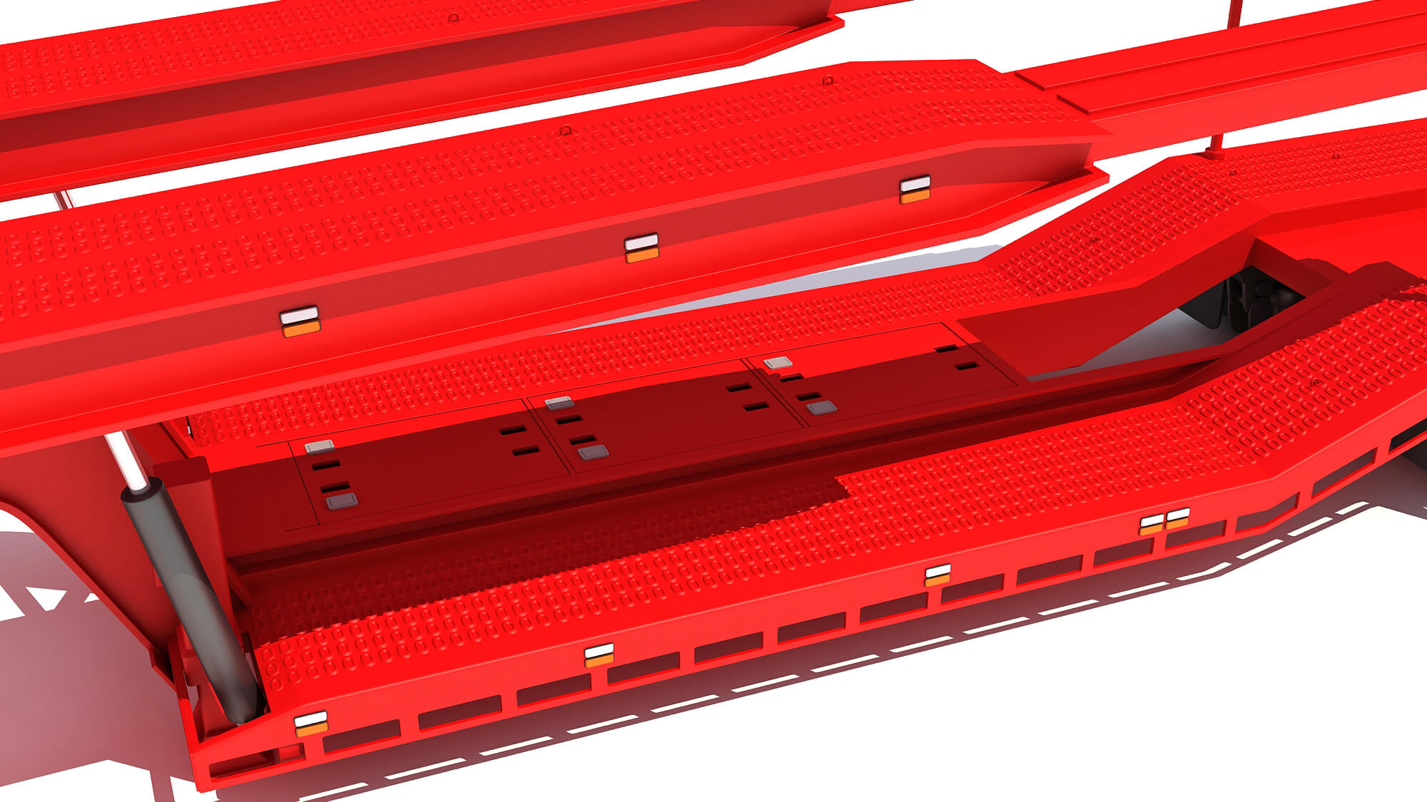 Platform Transporter Trailer - 3D Model by 3D Horse