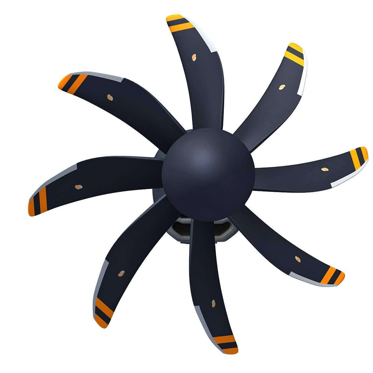 Propeller Propfan Jet Engine - 3D Model by 3D Horse