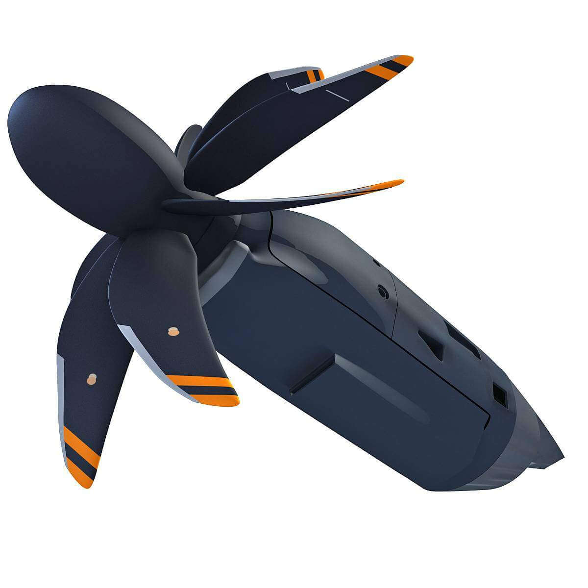 Propeller Propfan Jet Engine - 3D Model by 3D Horse