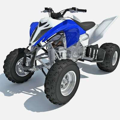 Quad ATV Sport Bike - 3D Model by 3D Horse