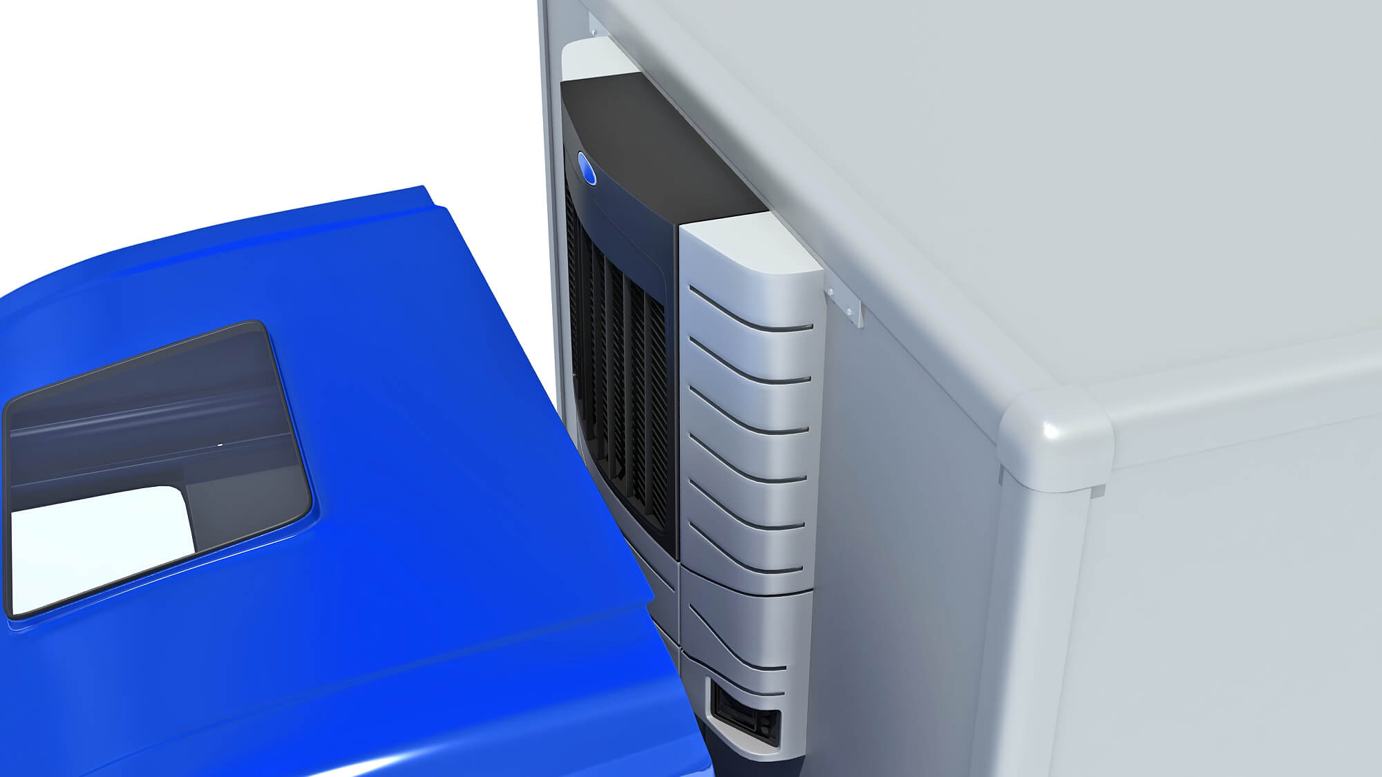 Refrigerator Truck - 3D Model by 3D Horse