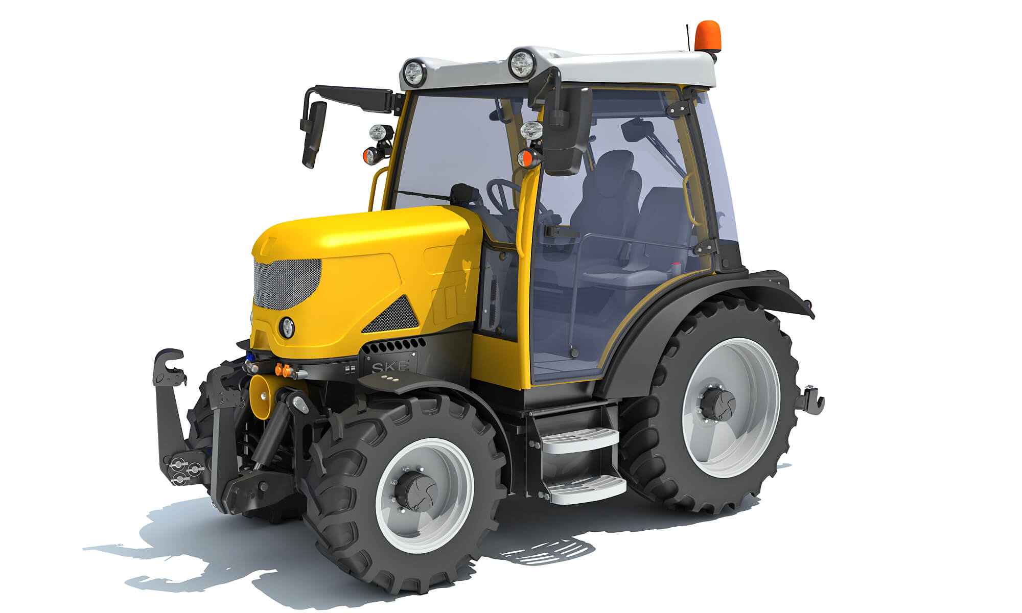 Rigitrac Farm Tractor - 3D Model by 3D Horse