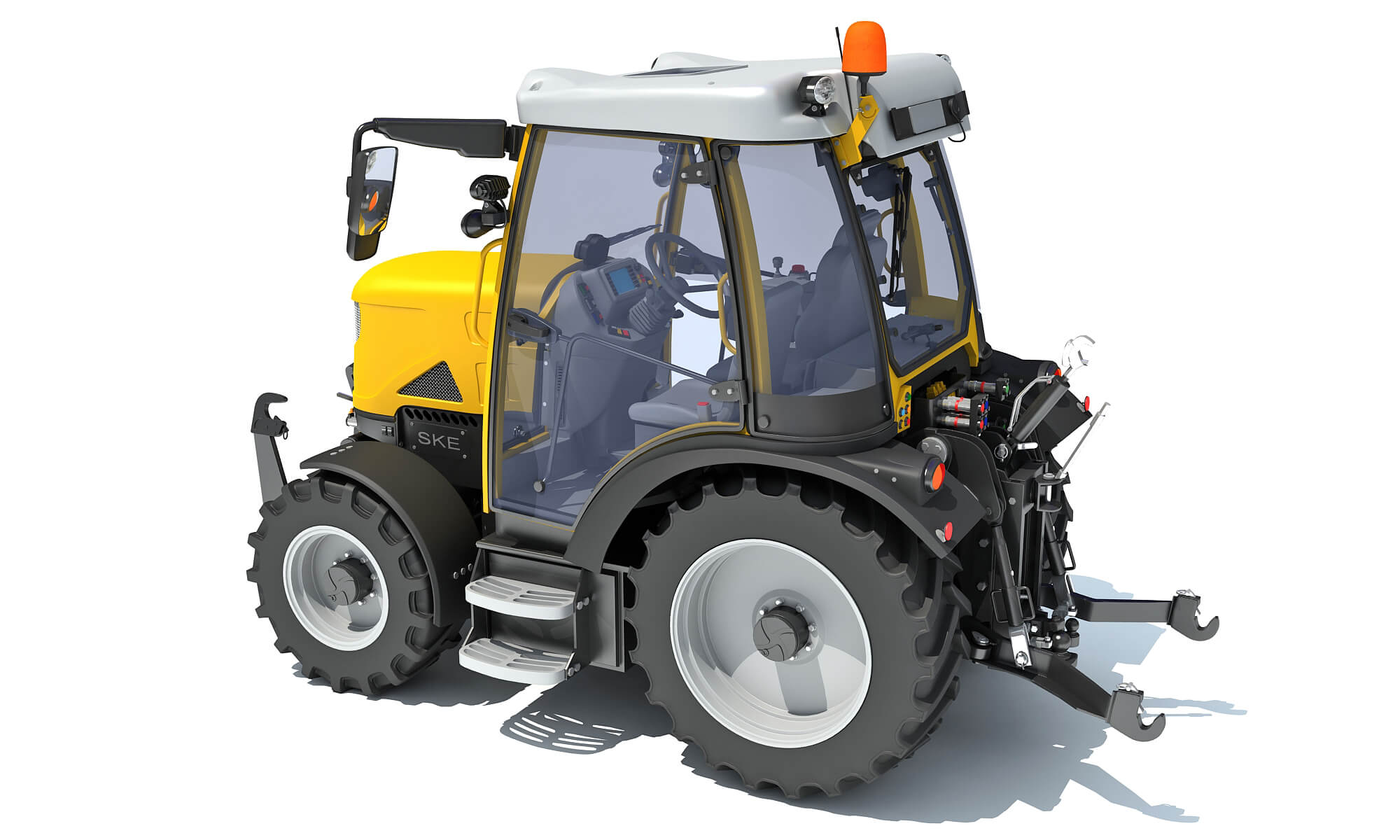 Rigitrac Farm Tractor - 3D Model by 3D Horse