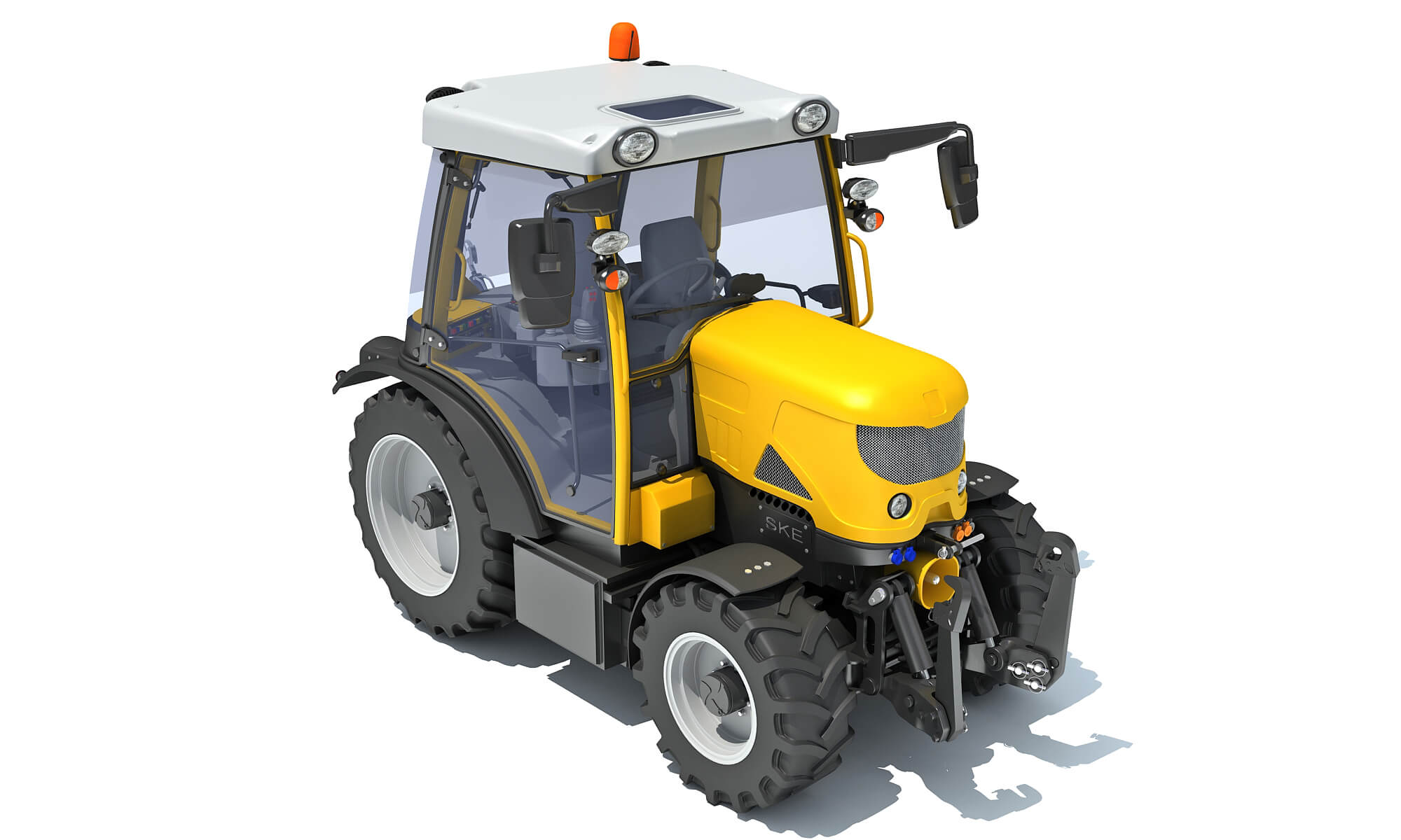 Rigitrac Farm Tractor - 3D Model by 3D Horse