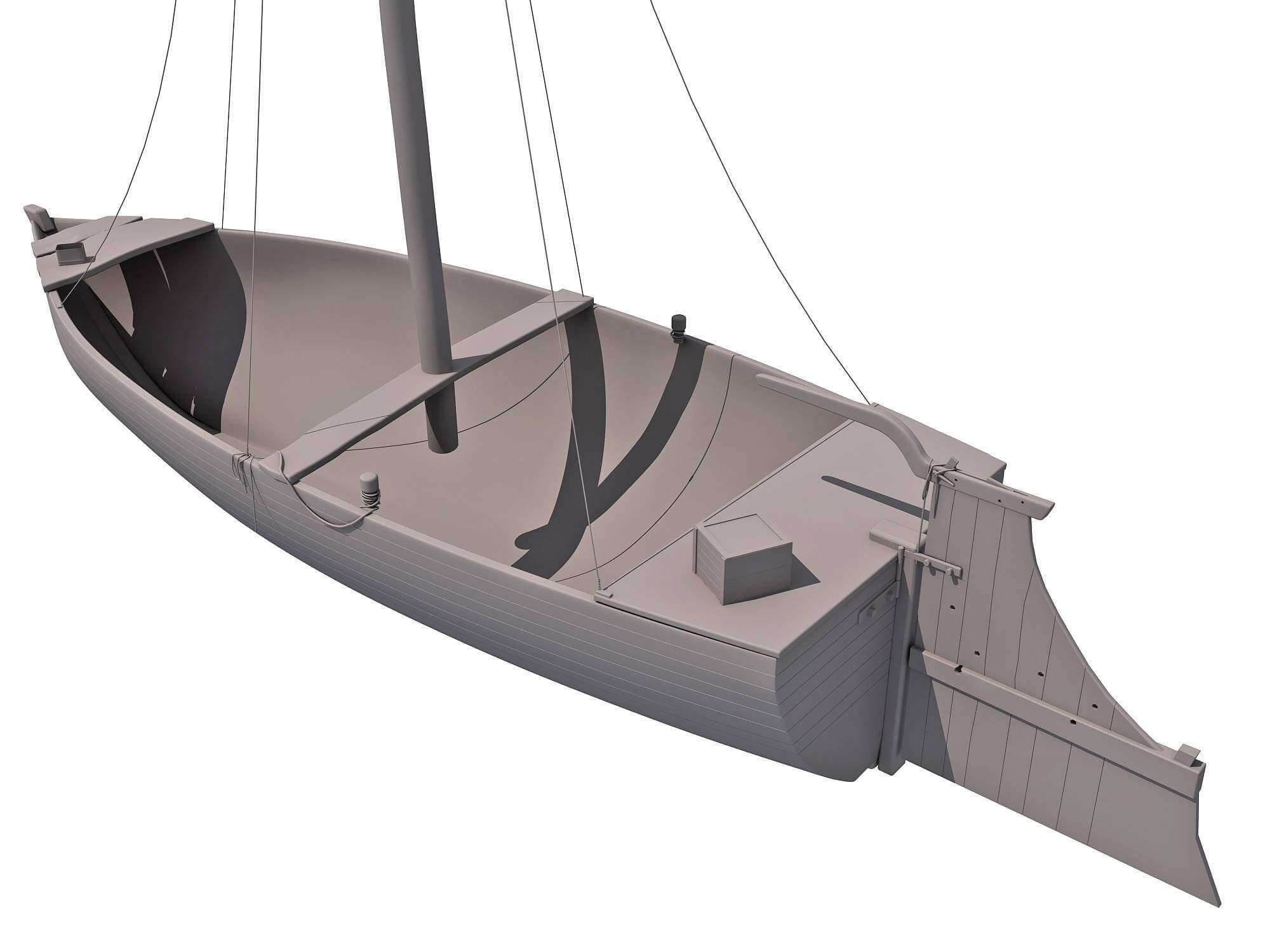 River Nile Boat - 3D Model by 3D Horse