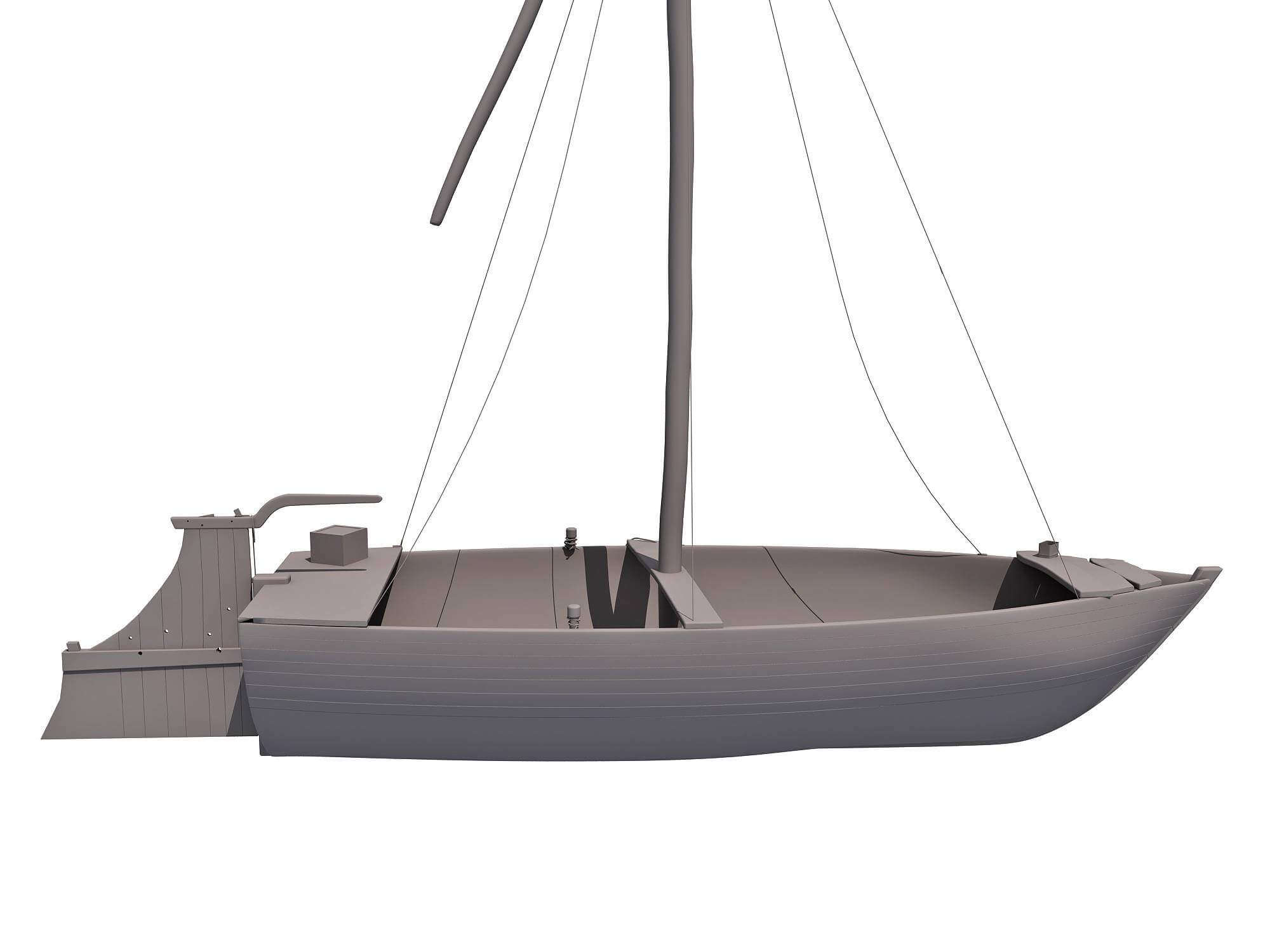 River Nile Boat - 3D Model by 3D Horse