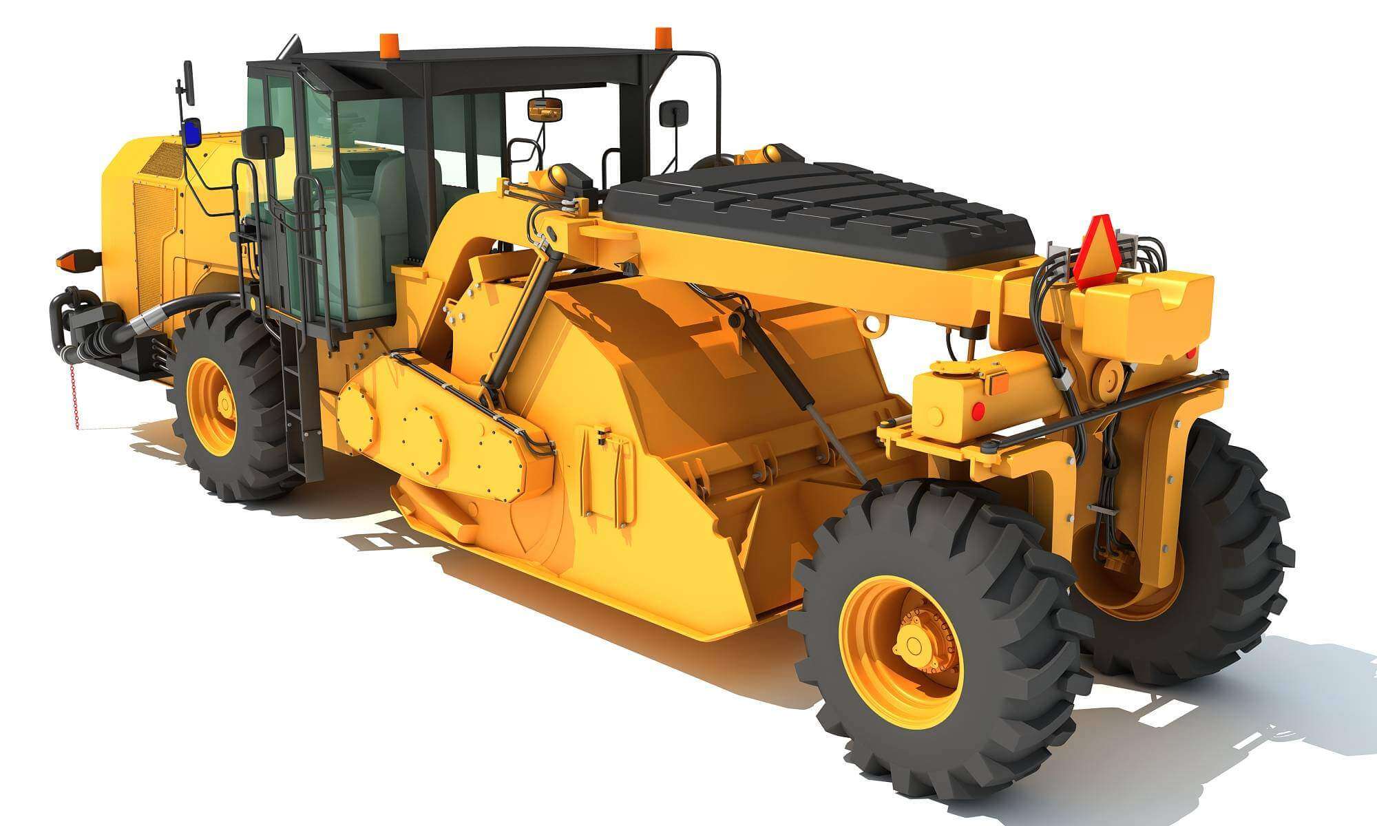 Road Reclaimer - 3D Model by 3D Horse