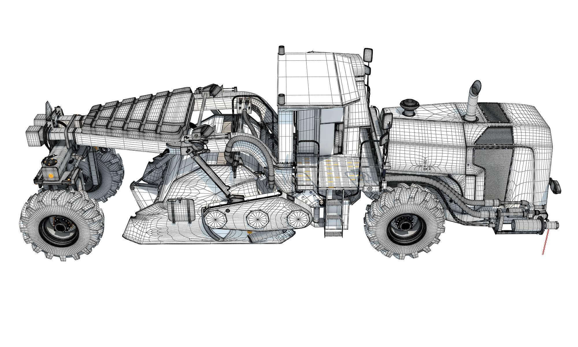 Road Reclaimer - 3D Model by 3D Horse