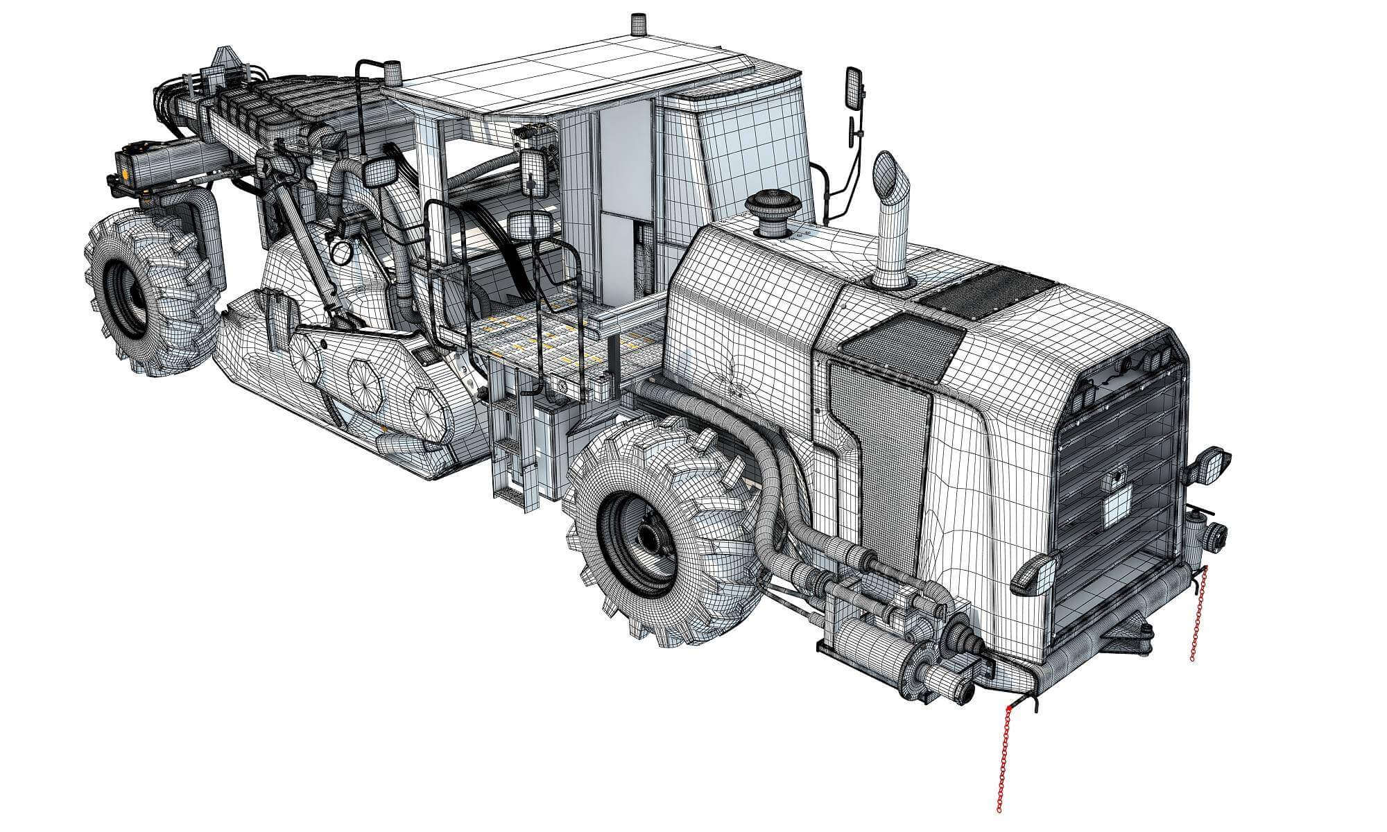 Road Reclaimer - 3D Model by 3D Horse