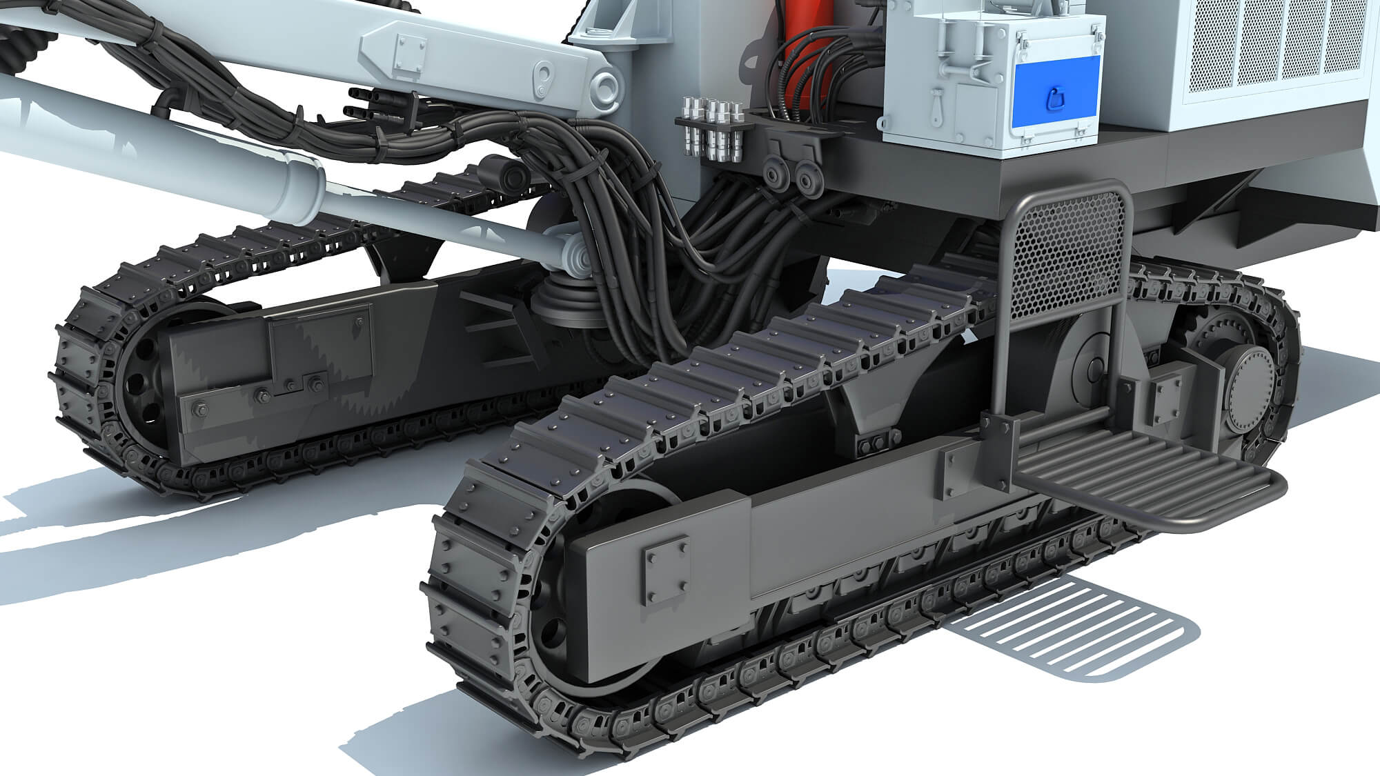 Rock Drilling Rig - 3D Model by 3D Horse