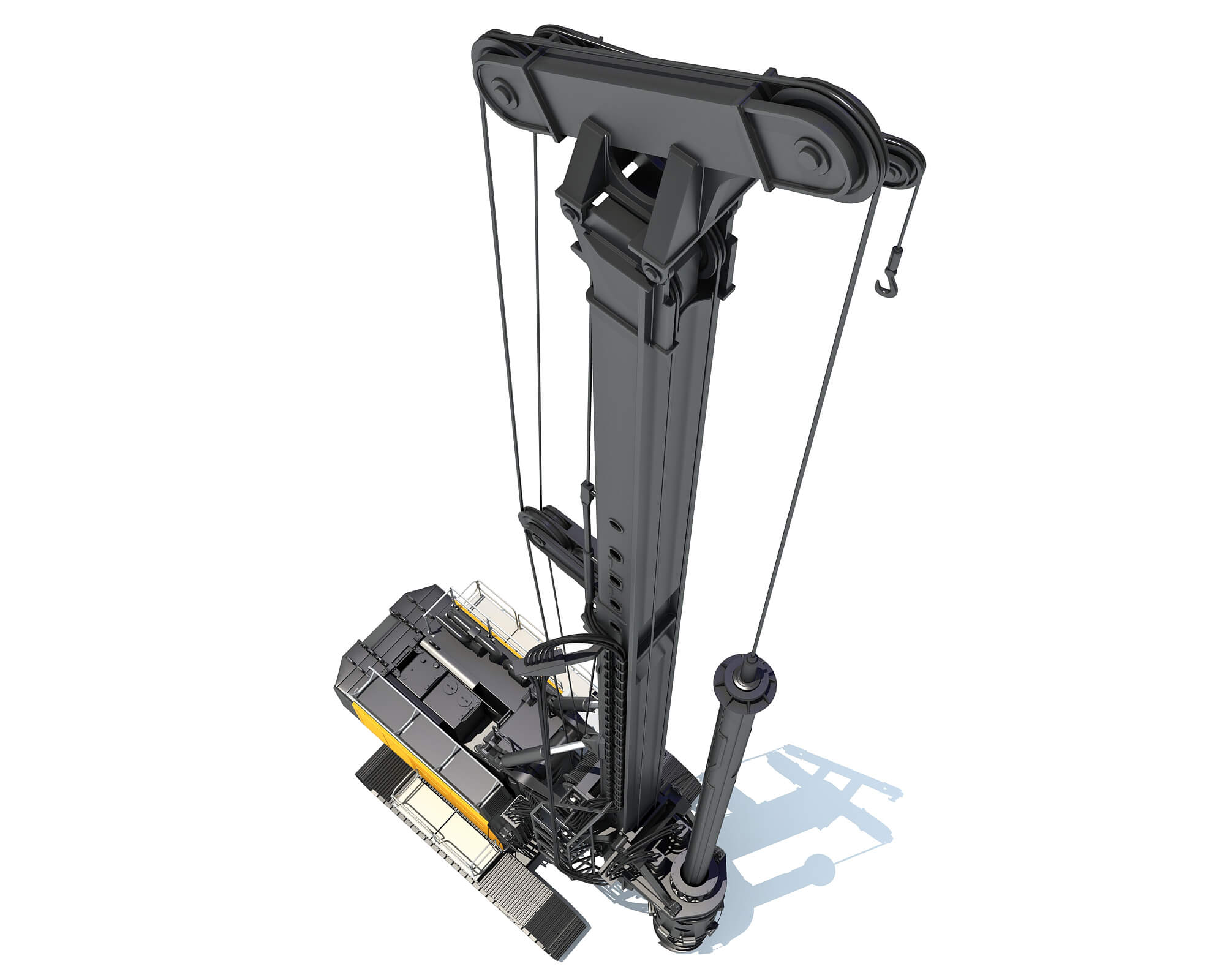 Rotary Drilling Rig - 3D Model by 3D Horse