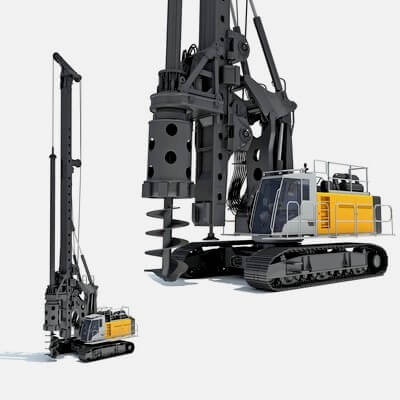 Rotary Drilling Rig - 3D Model by 3D Horse