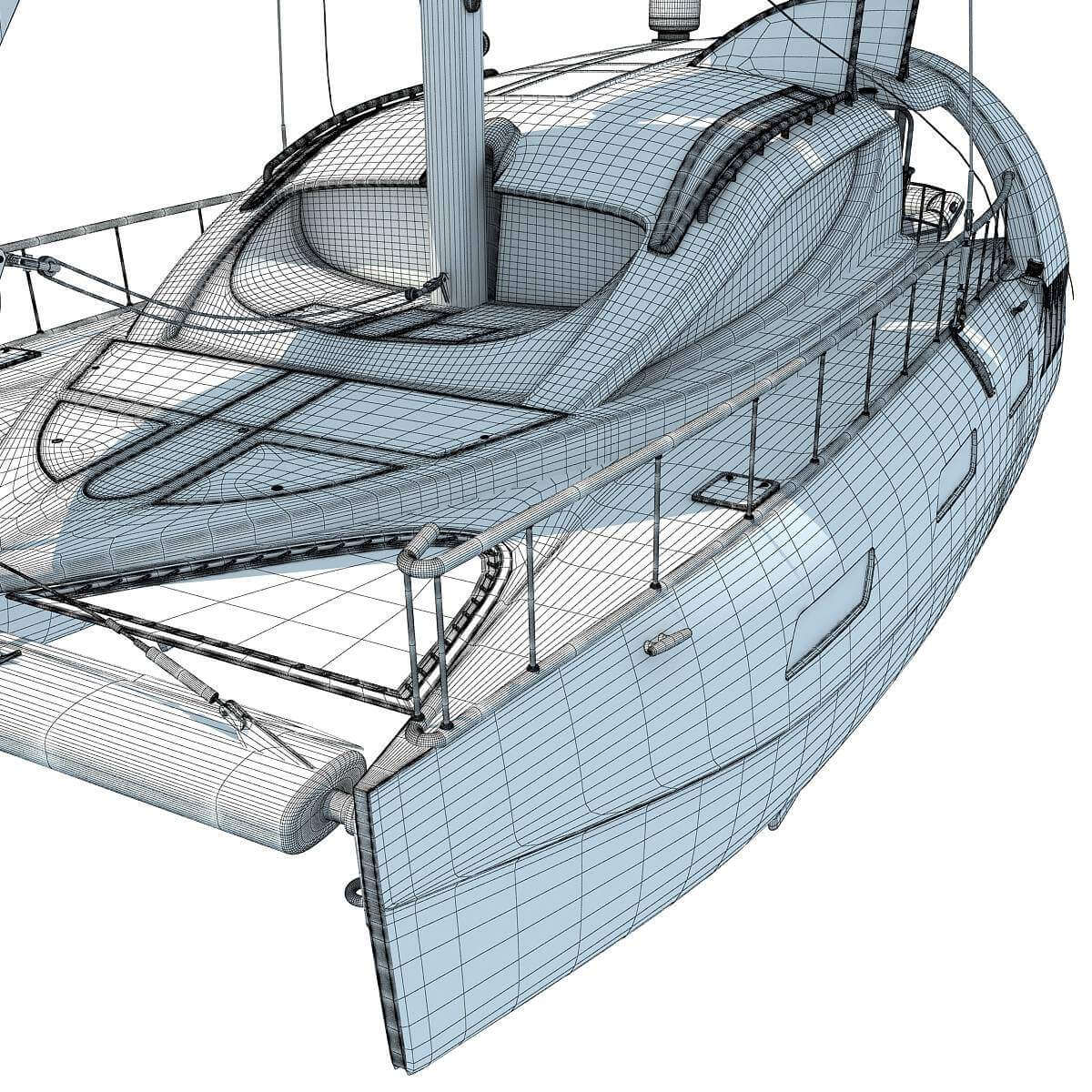 Sailing Yacht Design - 3D Model by 3D Horse