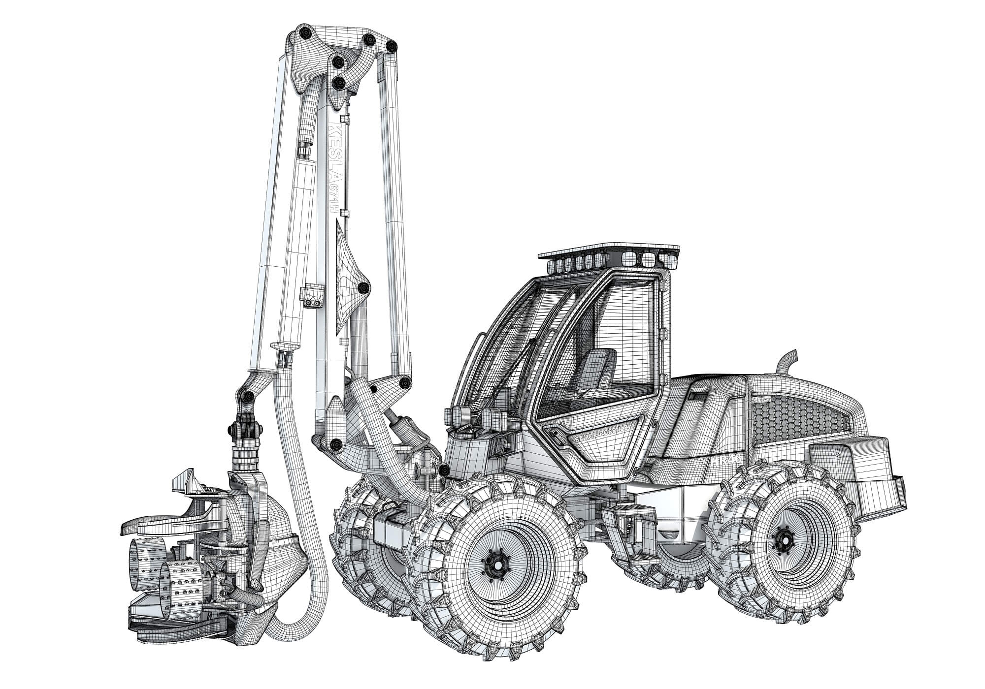 Sampo Forest Machine - 3D Model by 3D Horse