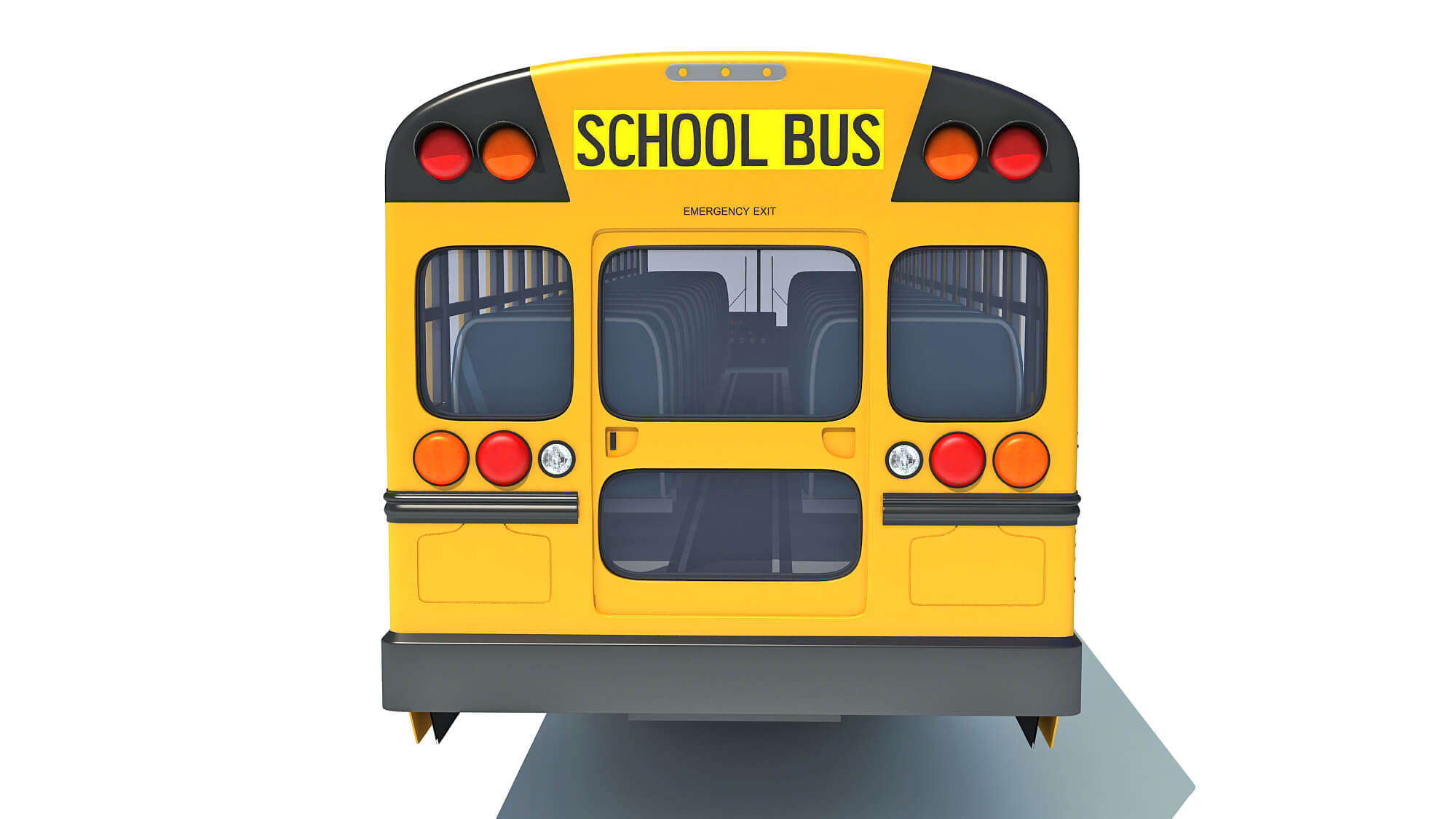 School Bus - 3D Model by 3D Horse