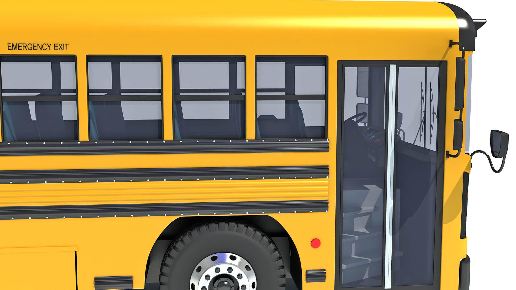 School Bus - 3D Model by 3D Horse