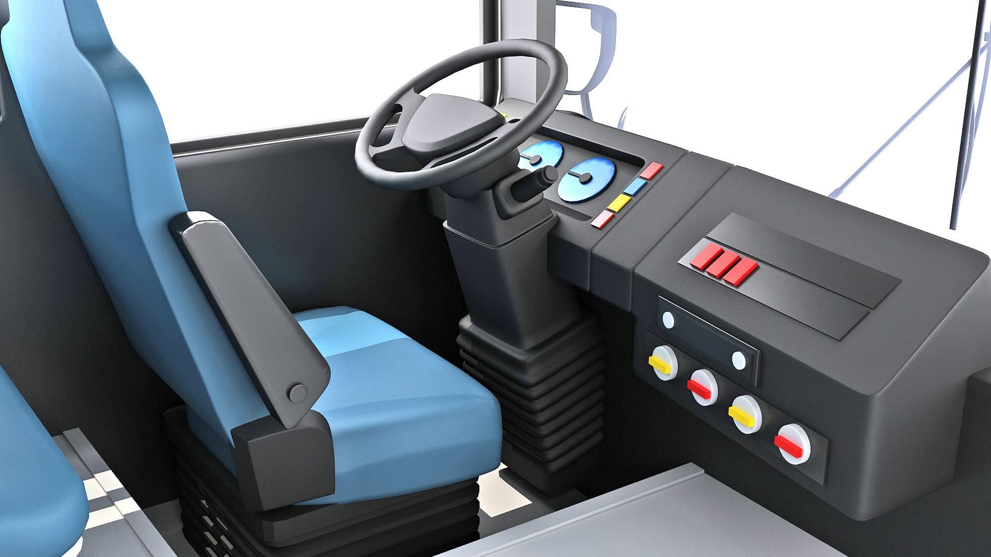 School Bus - 3D Model by 3D Horse