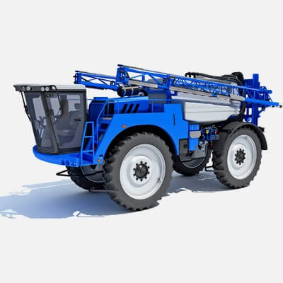 Self Propelled Farm Sprayer 1 - 3D Model by 3D Horse