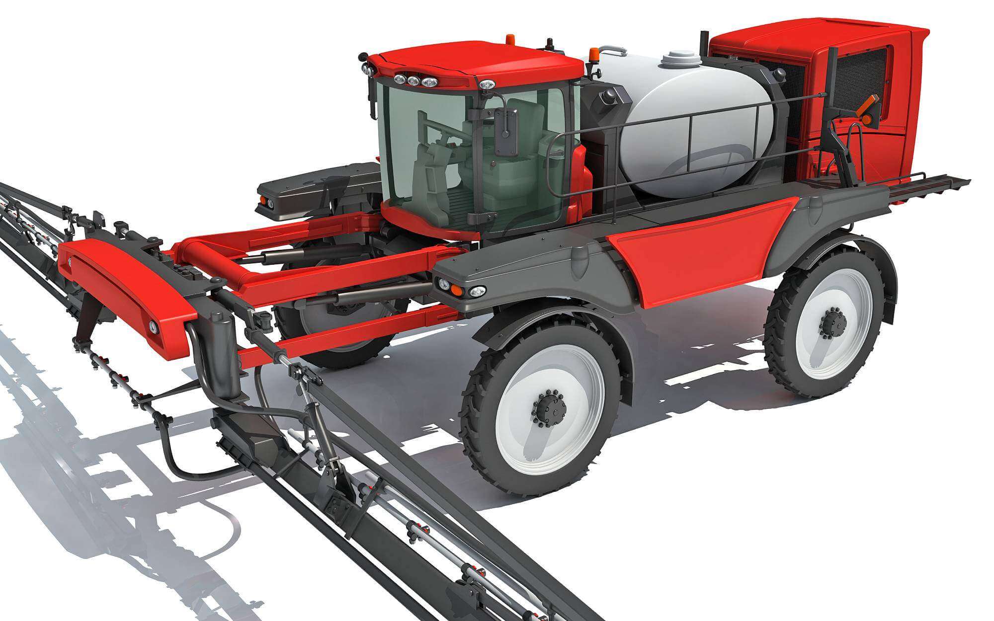 Self Propelled Farm Sprayer - 3D Model by 3D Horse