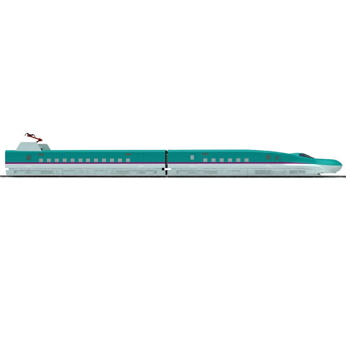 Shinkansen E5 Series High-Speed Train 3D Model by 3D Horse