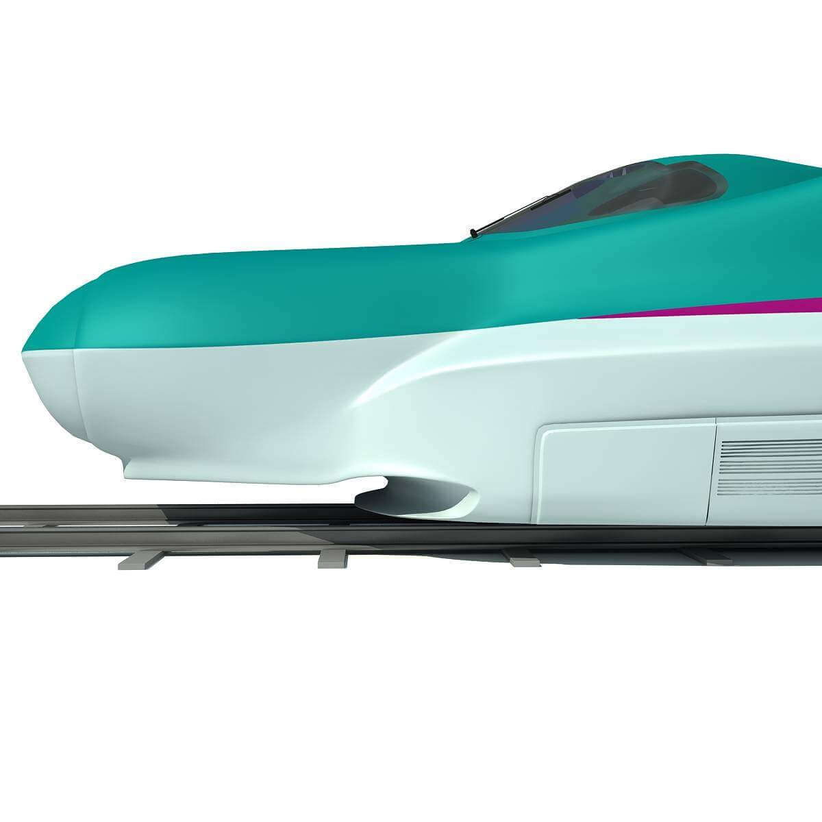 Shinkansen E5 Series High-Speed Train 3D Model by 3D Horse
