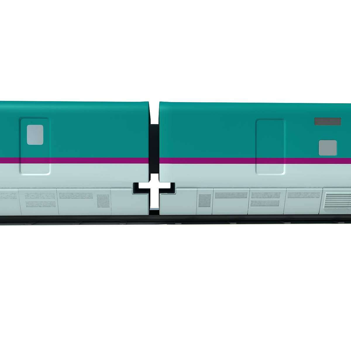Shinkansen E5 Series High-Speed Train 3D Model by 3D Horse