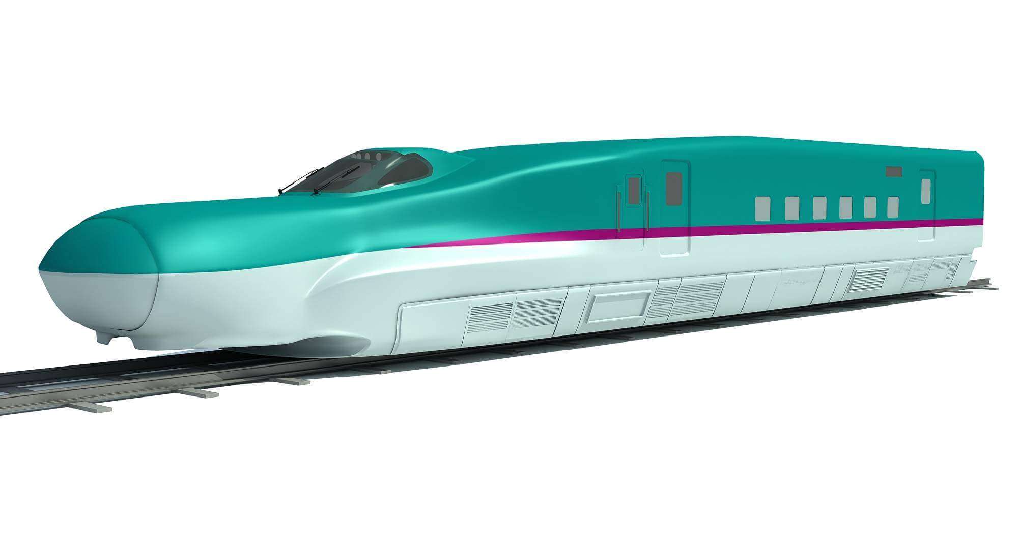 Shinkansen High Speed Train - 3D Model by 3D Horse