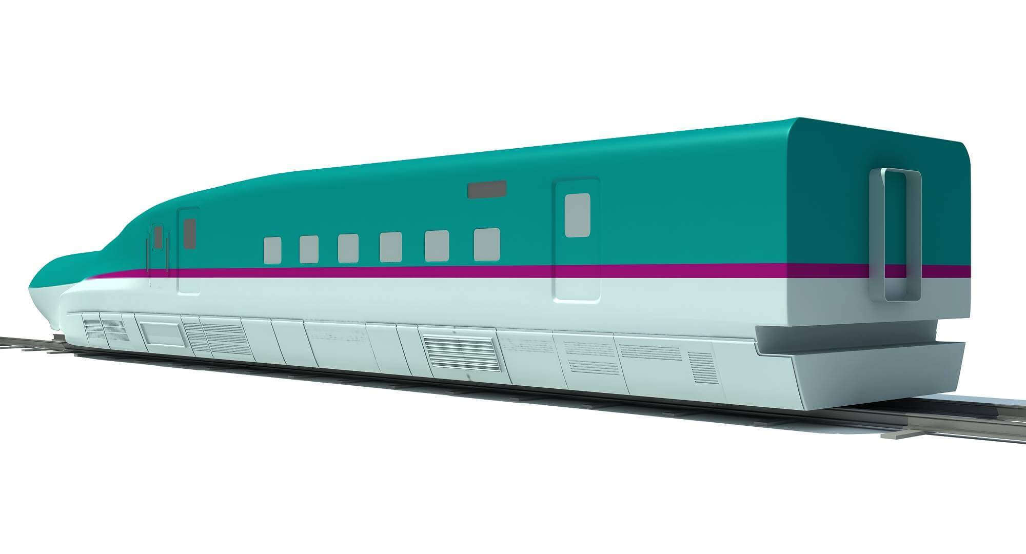 Shinkansen High Speed Train - 3D Model by 3D Horse