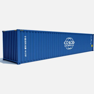 Shipping Container COSCO - 3D Model by 3D Horse