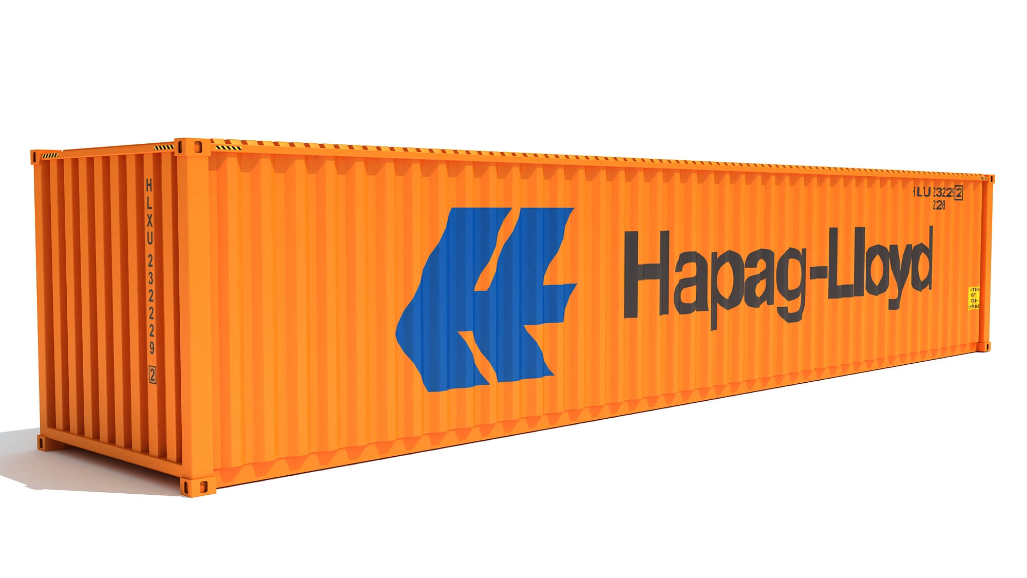 Shipping Container Hapag-Lloyd 3D Model by 3D Horse