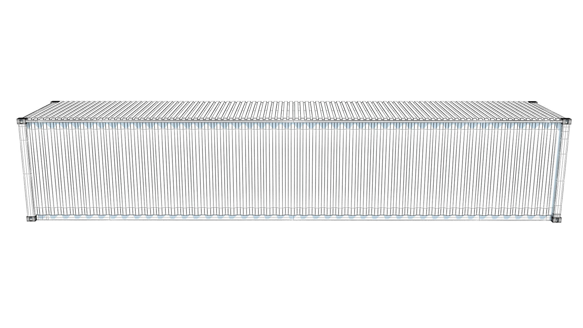 Shipping Container Hapag-Lloyd 3D Model by 3D Horse