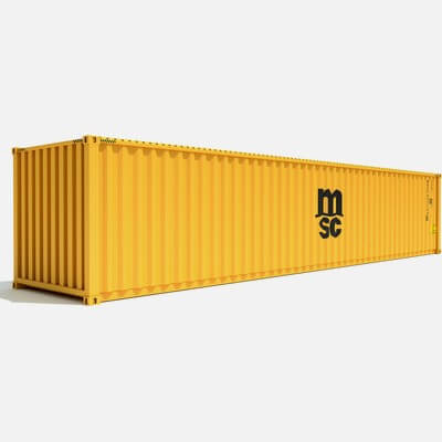 Shipping Container MSC - 3D Model by 3D Horse
