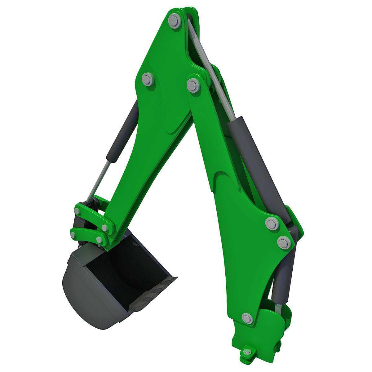 Shovel Backhoe Crane - 3D Model by 3D Horse