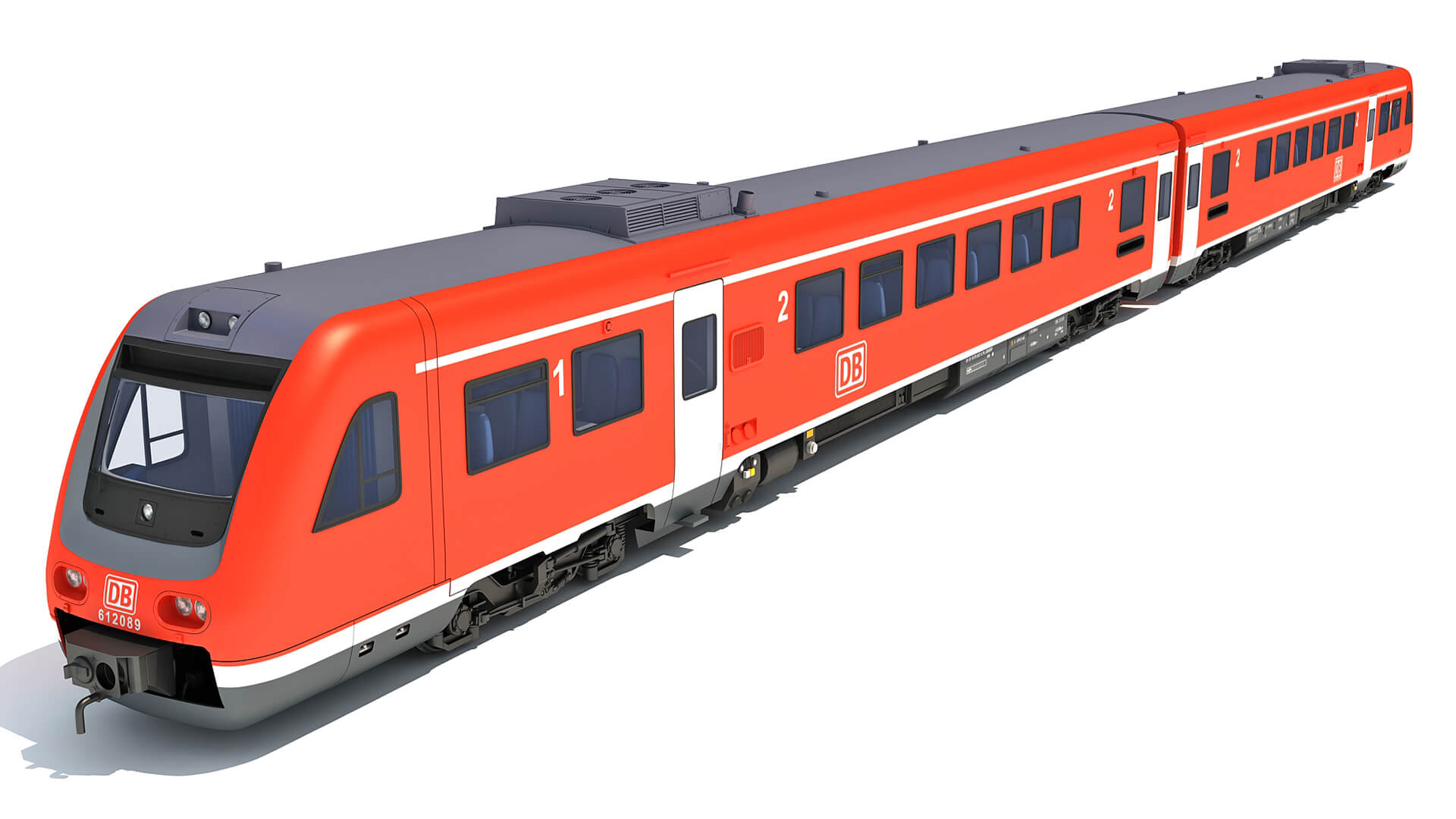 Siemens Desiro Class 642 - 3D Model by 3D Horse