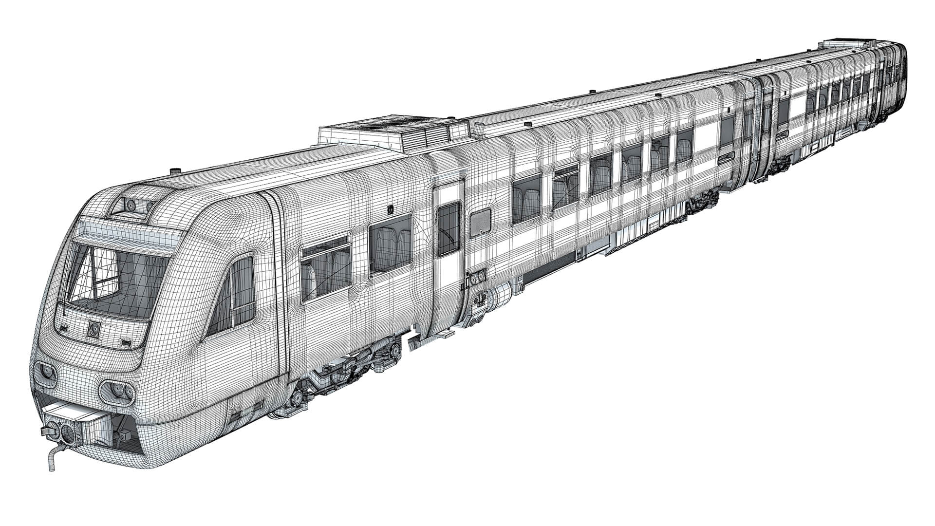 Siemens Desiro Class 642 - 3D Model by 3D Horse