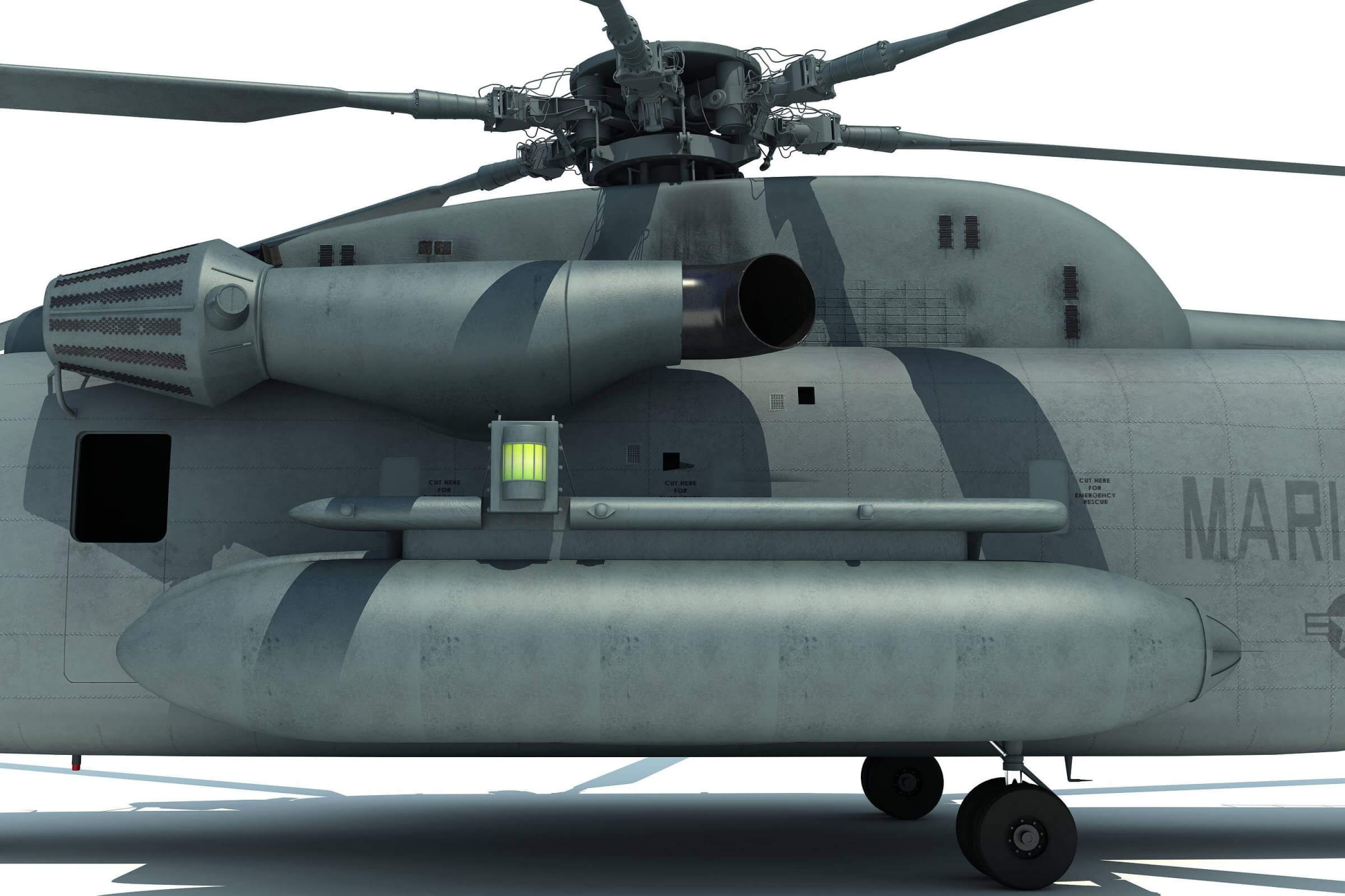 Sikorsky CH-53 Sea Stallion 3D Model by 3D Horse