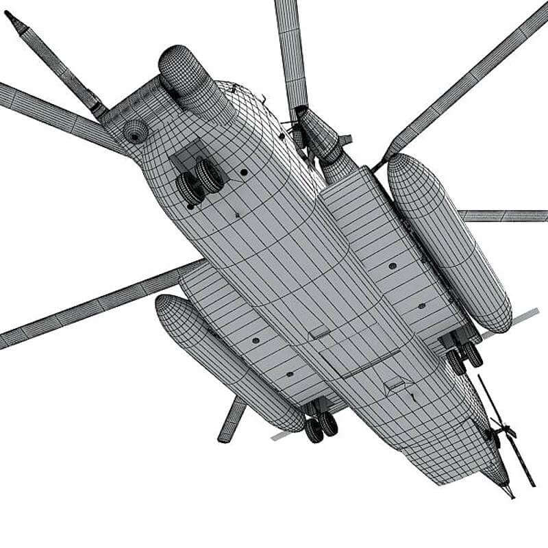Sikorsky CH-53E Super Stallion 3D Model by 3D Horse