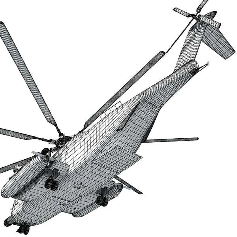 Sikorsky CH-53E Super Stallion 3D Model by 3D Horse