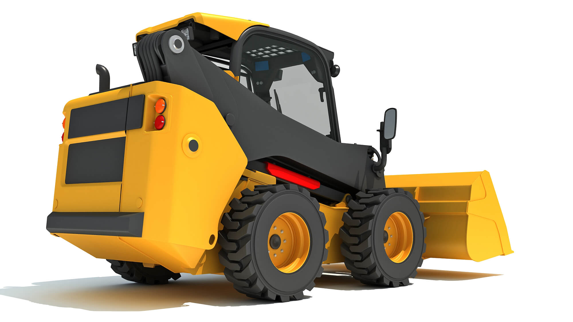 Skid Loader Shovel Bucket - 3D Model by 3D Horse