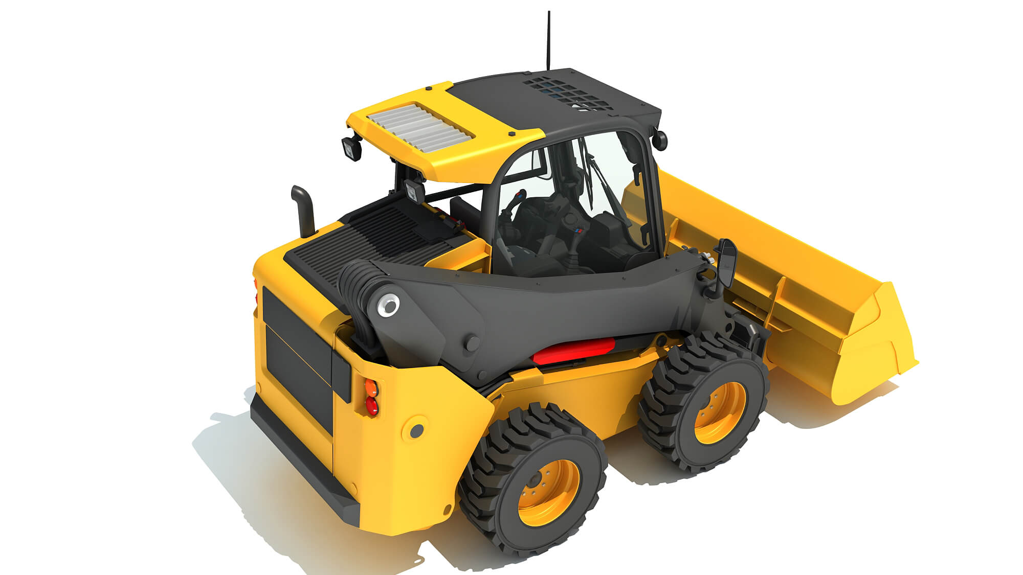Skid Loader Shovel Bucket - 3D Model by 3D Horse