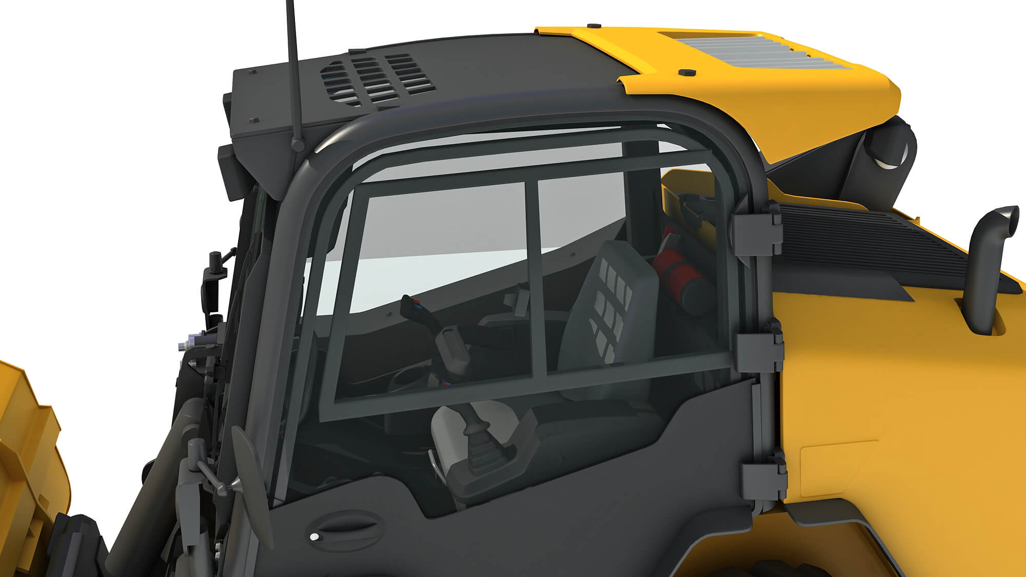 Skid Loader Shovel Bucket - 3D Model by 3D Horse