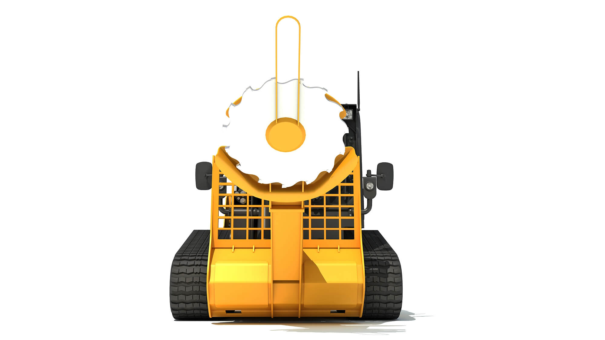 Skid Steer Loader Tree Cutter - 3D Model by 3D Horse